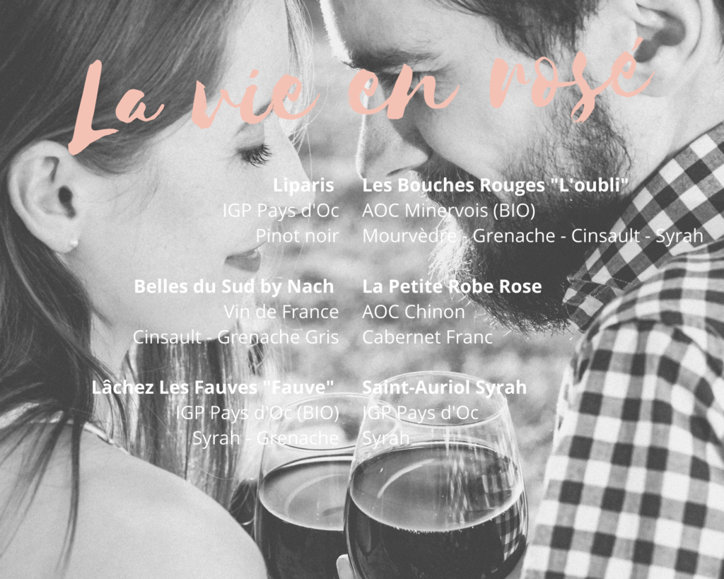 La vie en rosé - Les Bouches Rouges